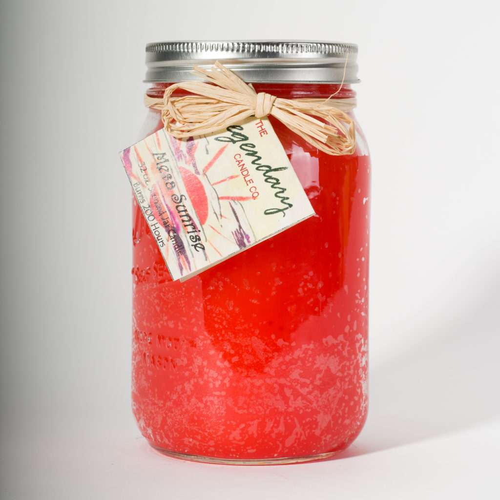 Mesa Sunrise™ - 32 Ounce Mason Jar Scented Candle - The Legendary ...