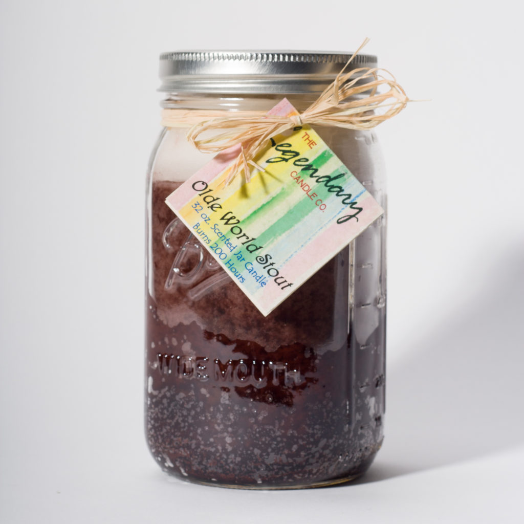Olde World Stout™ - 24 Ounce Mason Jar Scented Candle - The Legendary ...