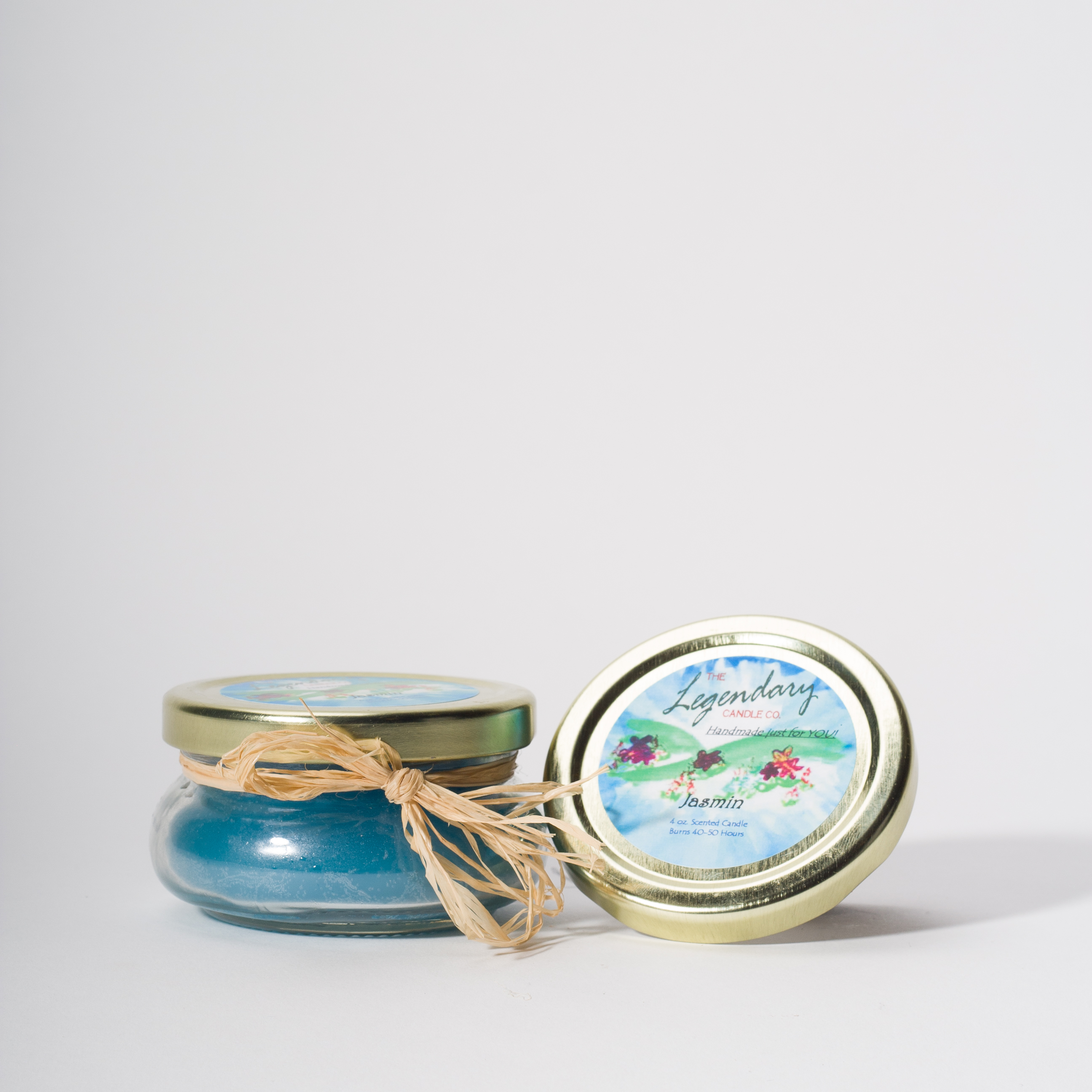 Jasmin™- 4 Ounce Jar Scented Candle - The Legendary Candle Co.