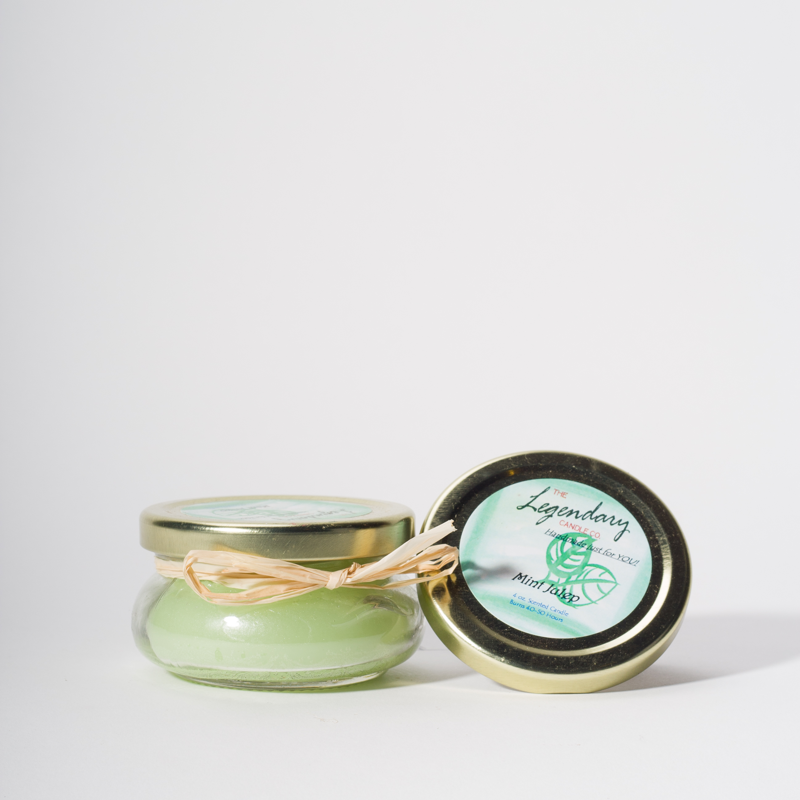 Mint Julep™ - 4 Ounce Jar Scented Candle - The Legendary Candle Co.