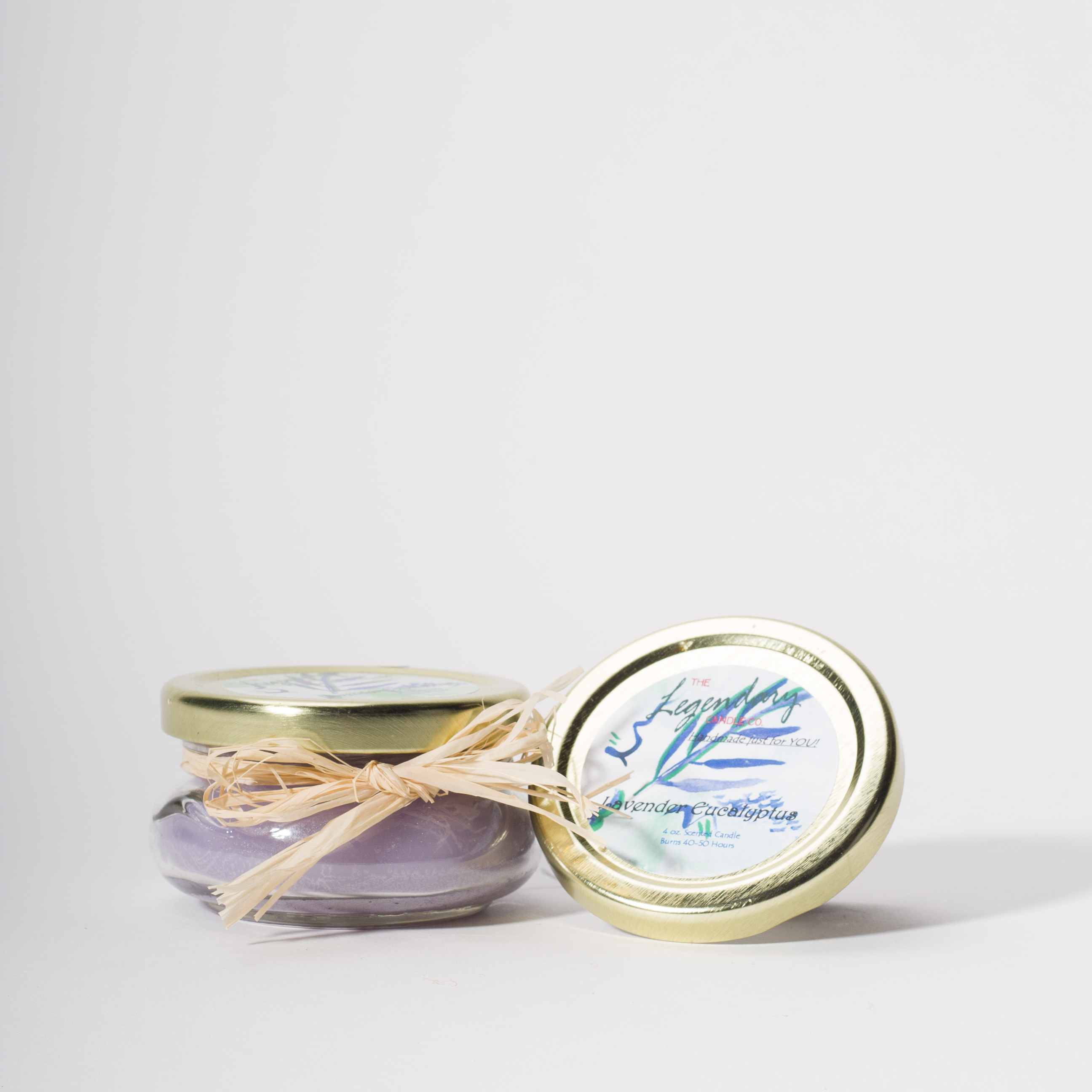 Lavender Eucalyptus™ - 4 Ounce Jar Scented Candle - The Legendary ...