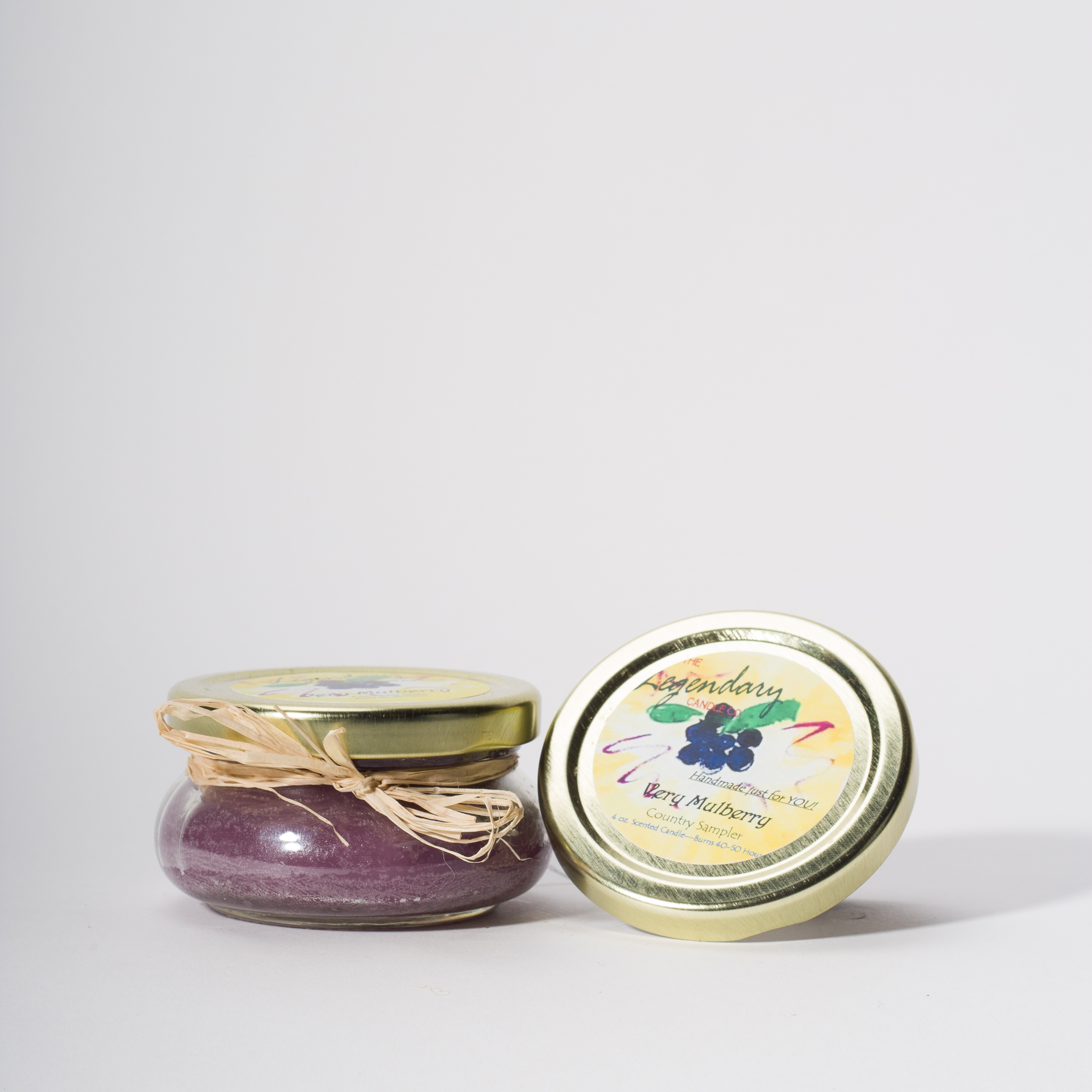 Very Mulberry™ - 4 Ounce Jar Scented Candle - The Legendary Candle Co.