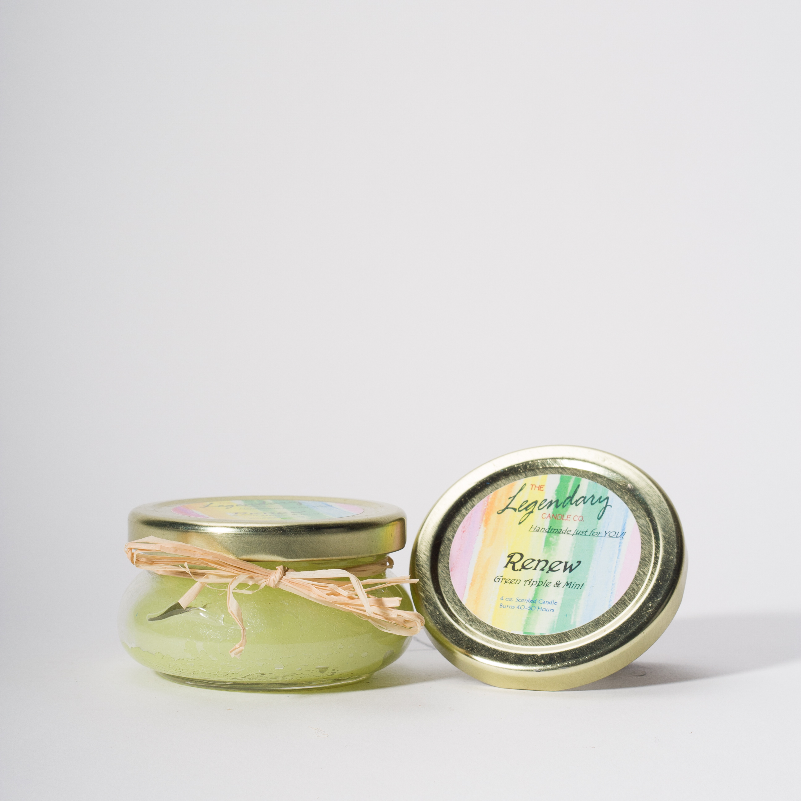 Renew™ - 4 Ounce Jar Scented Candle - The Legendary Candle Co.